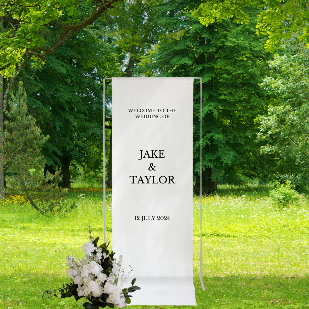 Personalised Fabric Signage – The Coco Balloon